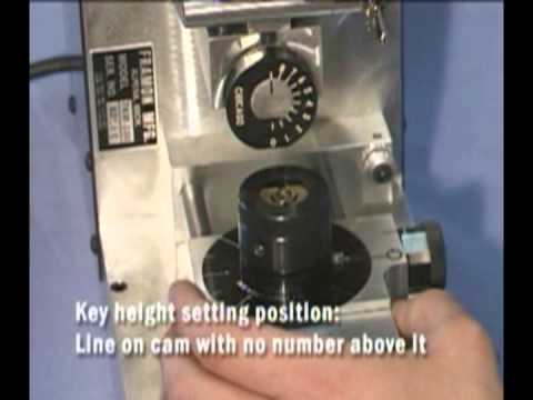 TKM-100 Tubular Key Machine - YouTube