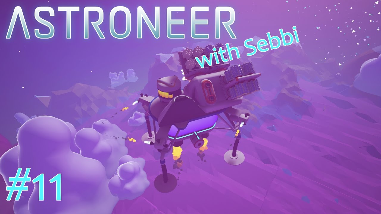 Astroneer - #11 - Building a Base on Barren - YouTube