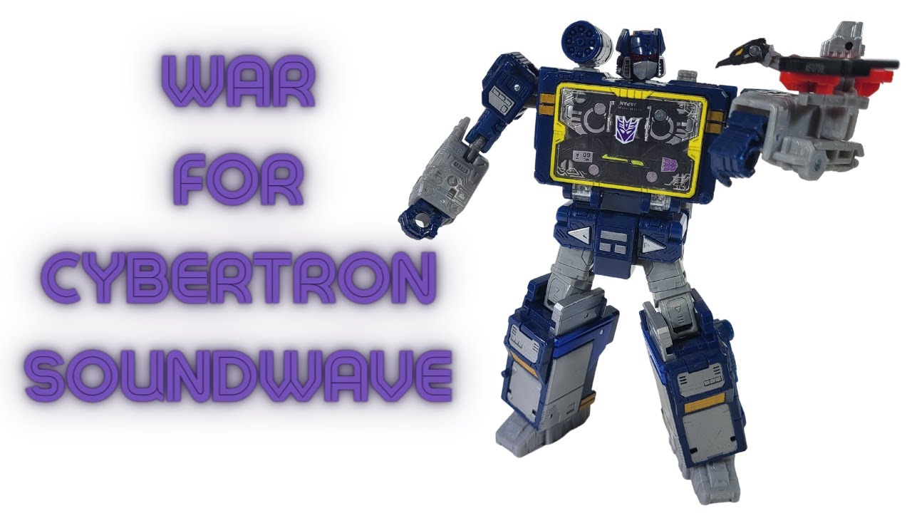 Transformers Generations War for Cybertron Trilogy Netflix Soundwave ...