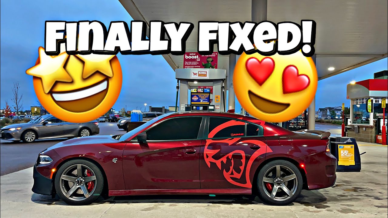 MY CHARGER HELLCAT IS FINALLY FIXED! WELCOMED MY DAYTONA ON THE CHANNEL ...