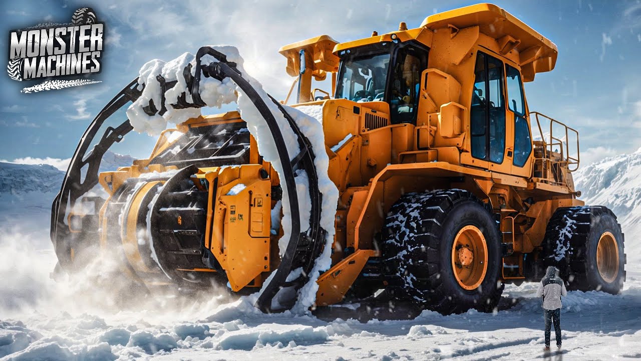 20 WINTER WARRIORS of Heavy Machinery: the coolest of the cool! - YouTube