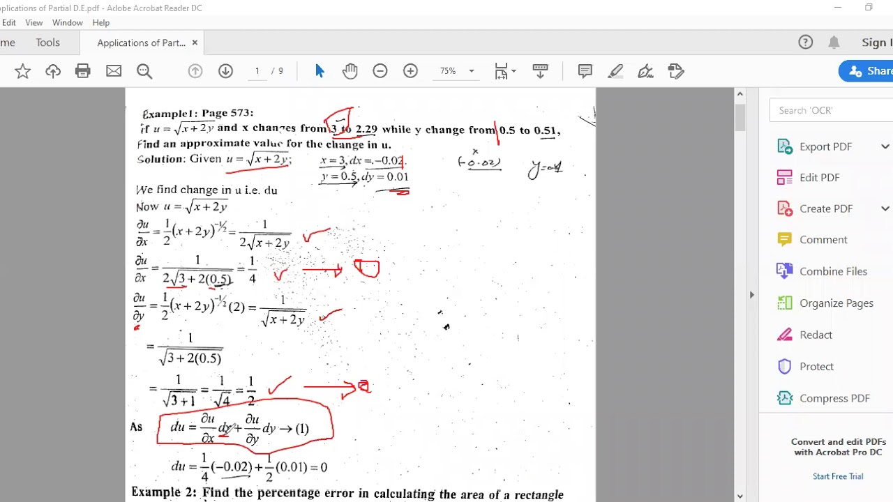 Applications of Partial Differential Equations - Examples (1) - YouTube