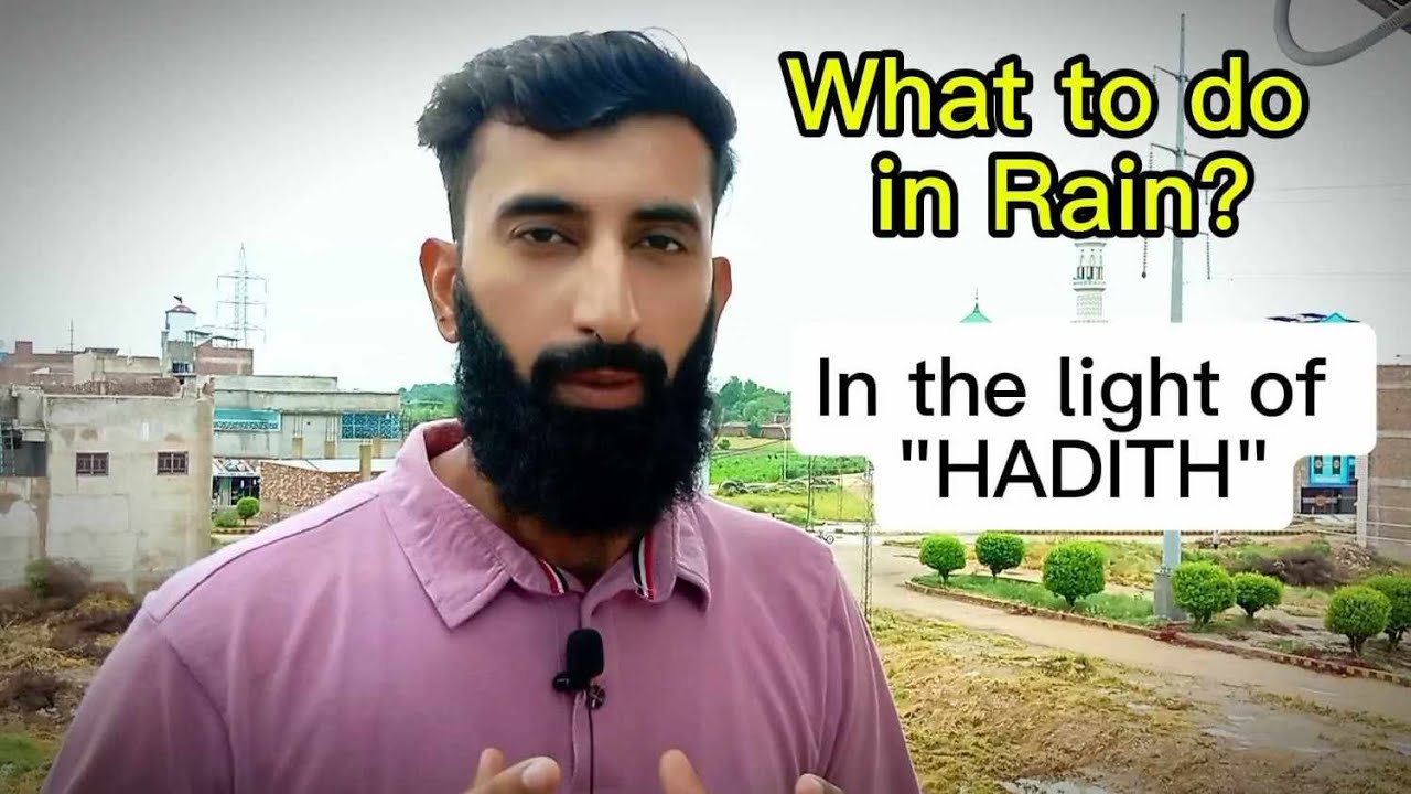 5 Powerful Lessons from the Prophet ﷺ About Rain | Sunnah, Duas & Mercy ...