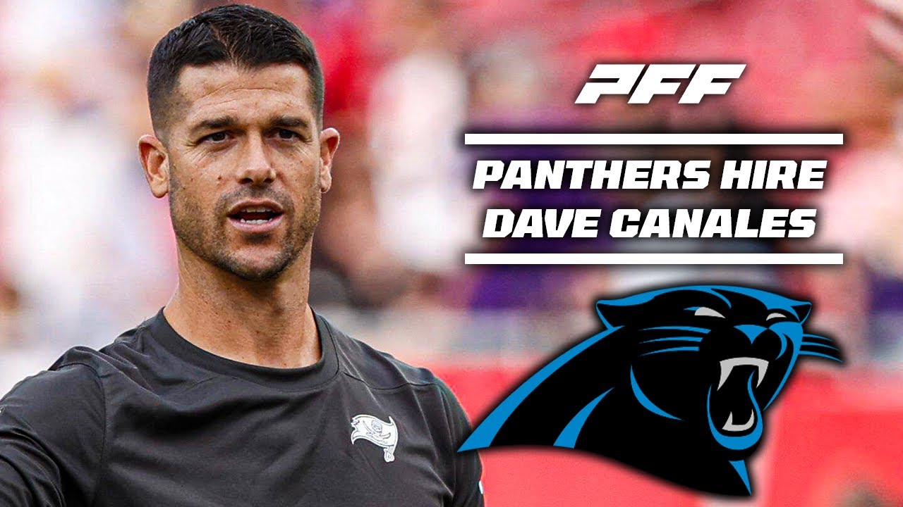 Dave Canales Hired by the Carolina Panthers | PFF - YouTube