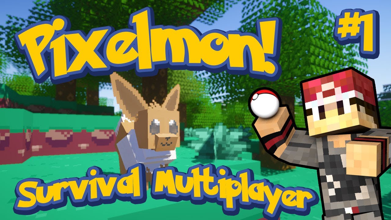 Pixelmon Survival Multiplayer Episode 1 - I Choose Eevee! w/xRpMx13 ...