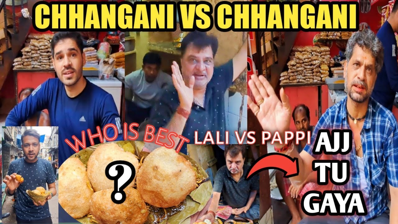 CHHANGANI VS CHHANGANI CLUB KACHORI OF KOLKATA | KOLKATA'S FAMOUS CLUB ...