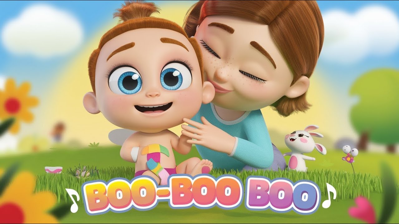 The Boo Boo Song | Nursery Rhymes And Kid Songs | Sing-Along for Kids ...