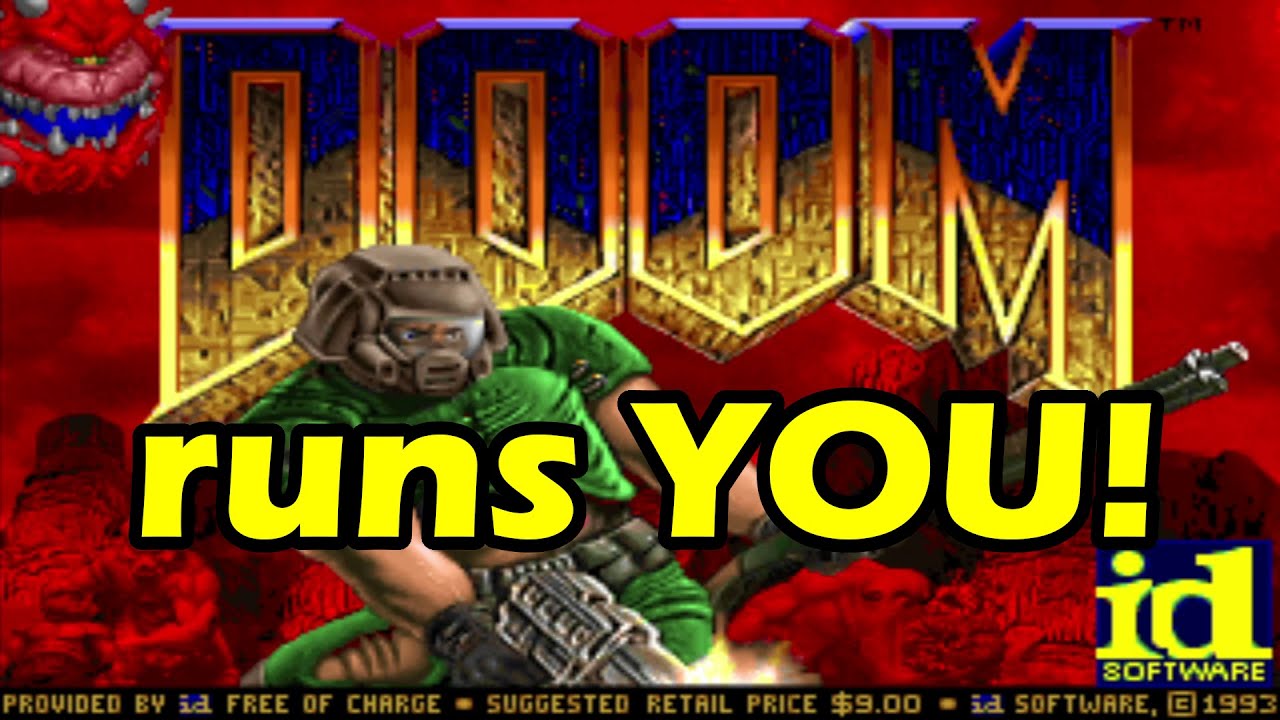 Can it run Doom? Question is: can YOU? - YouTube