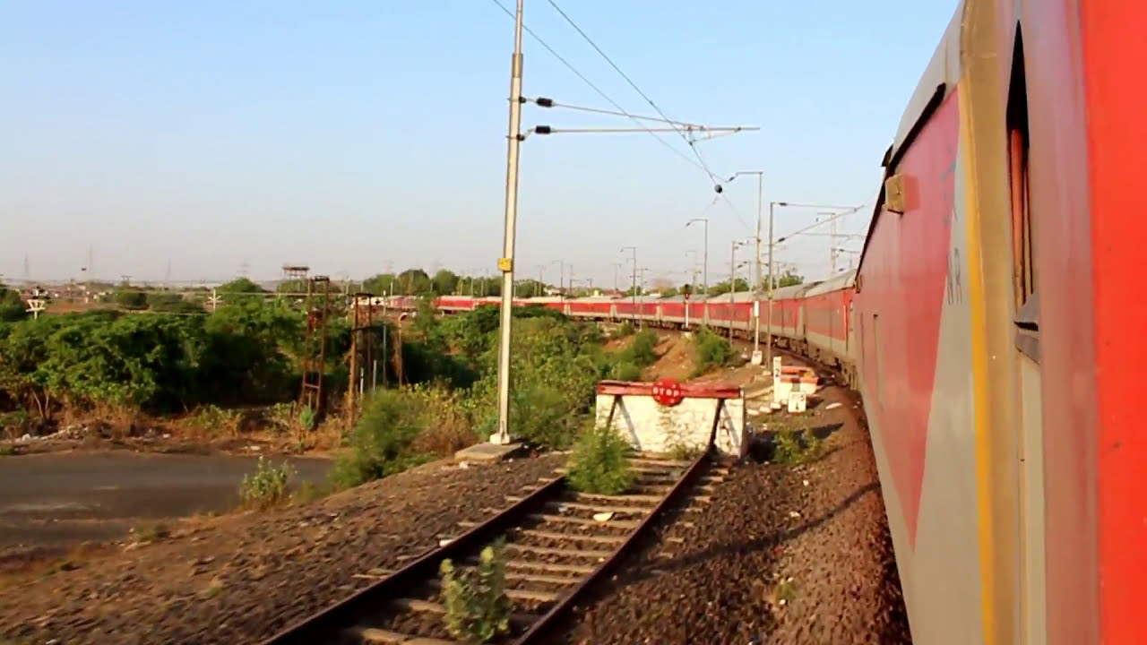 Indian Railways:- Secunderabad Rajdhani Express - YouTube