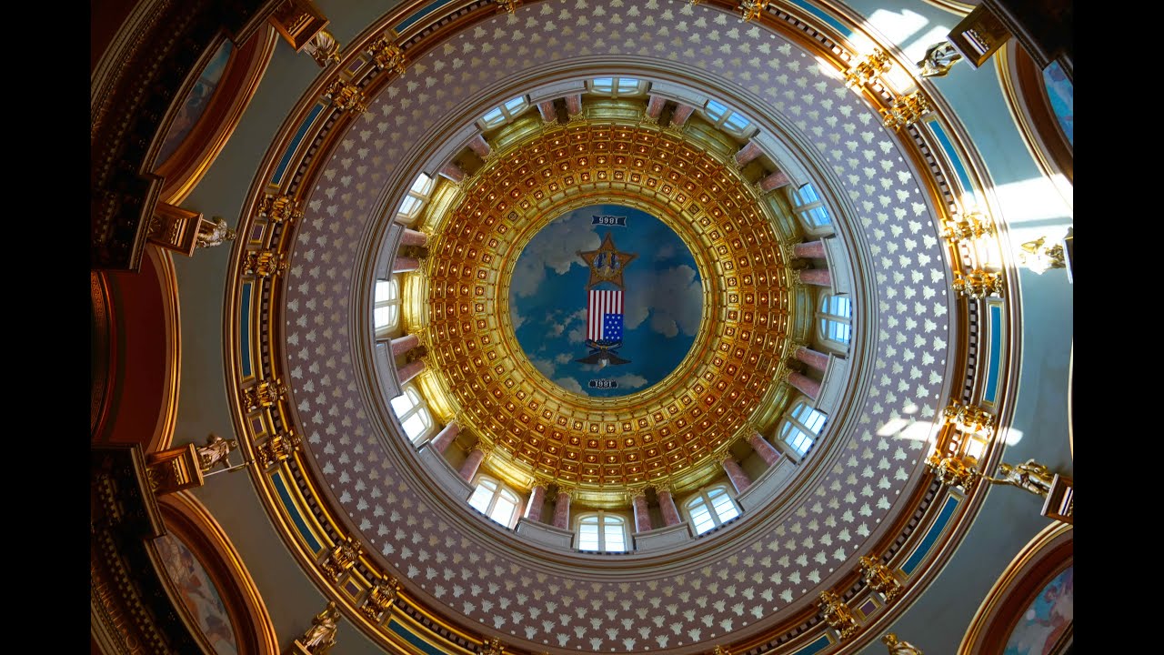 Iowa State Capitol Building Tour, Des Moines IA - YouTube