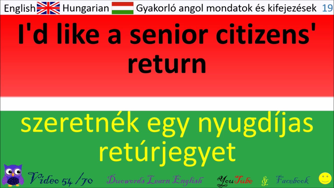 54 Több mint 2000 gyakorló angol mondat és kifejezés angol magyar ...