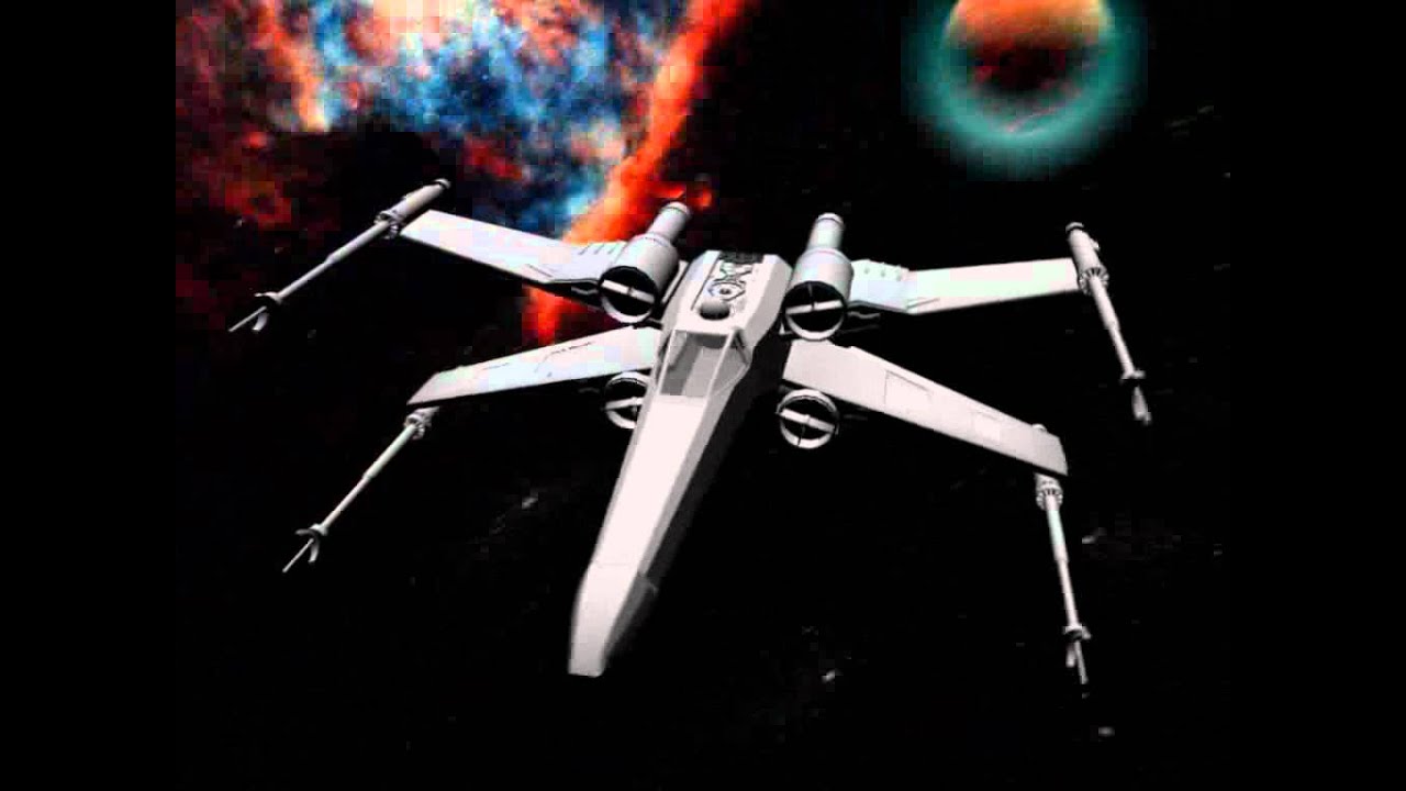 X-Wing 3D Model & Animation - YouTube