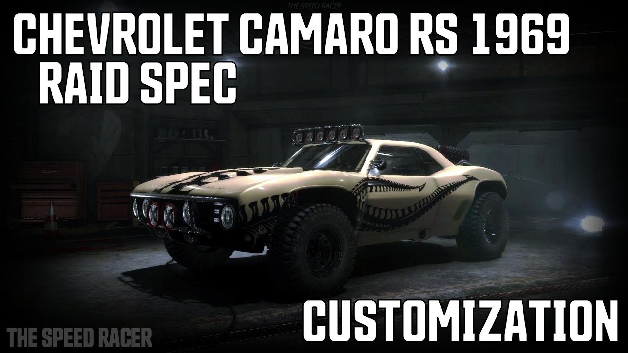 The Crew - Chevrolet Camaro RS 1969 "Raid" Spec - Customization - YouTube