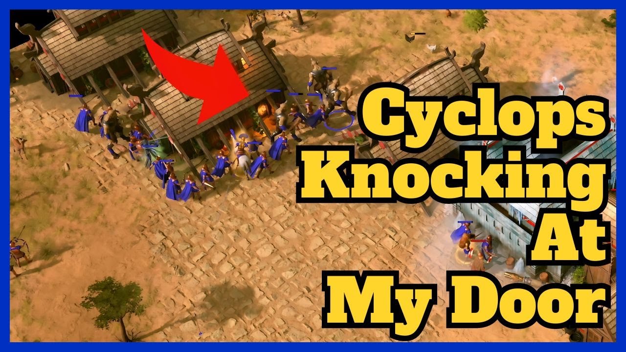 Mass Cyclops Coming Right At Me! | AoM Retodl 1v1 Ranked Freyr vs Hades ...