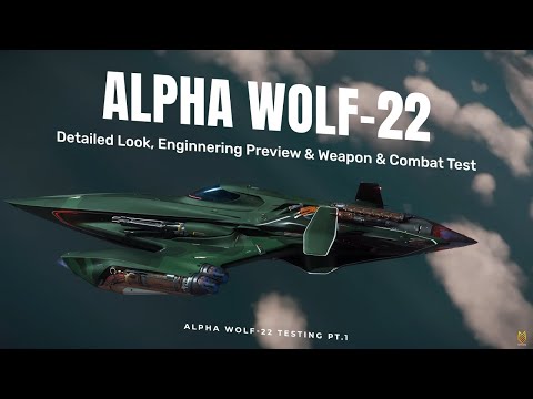 Alpha Wolf-22 Pt.1: A Close Look, Engineering Preview, Weapon Comparison & Combat Test
