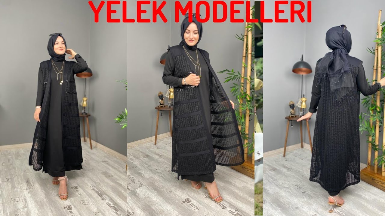 HARİKA YELEK!!(TESETTÜR YELEK MODELLERİ-2021) - YouTube