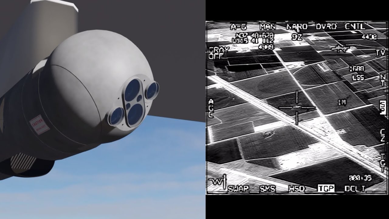 Blender 3 0 Targeting pod proof of concept using locked track ...