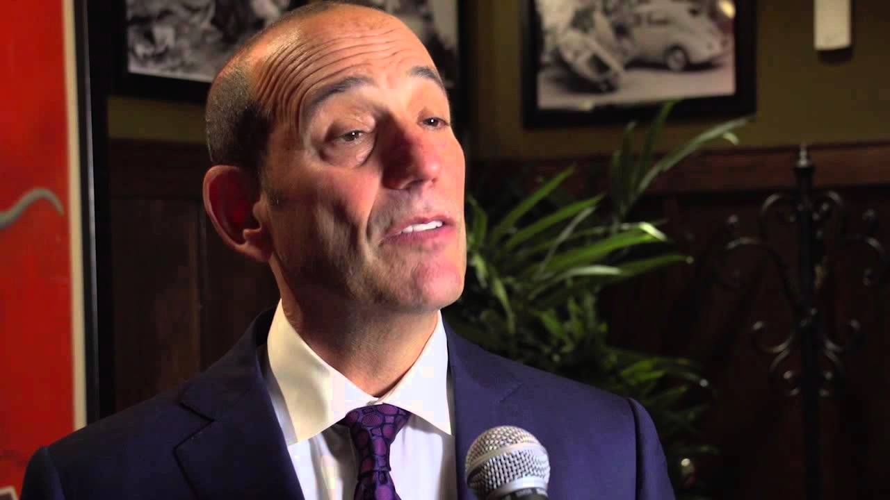 MLS Commissioner Don Garber Talks Midway - YouTube