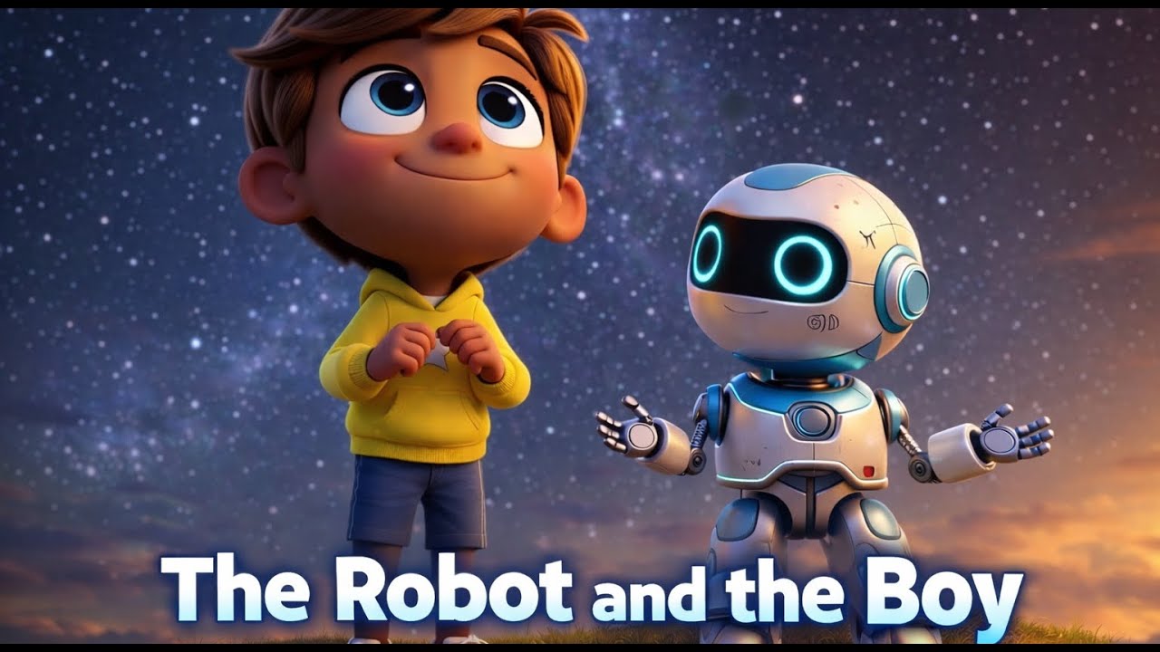 Journey Towards The Star 🌟 | The Robot and the Boy Story #cartoon # ...