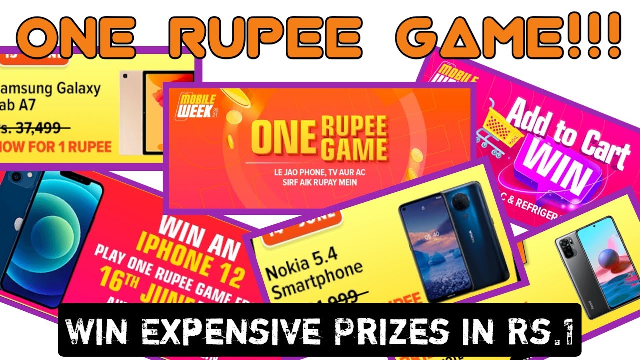 Daraz.pk One Rupee Game | Win iphone 12 in Rs.1| Win Oneplus, Samsung ...