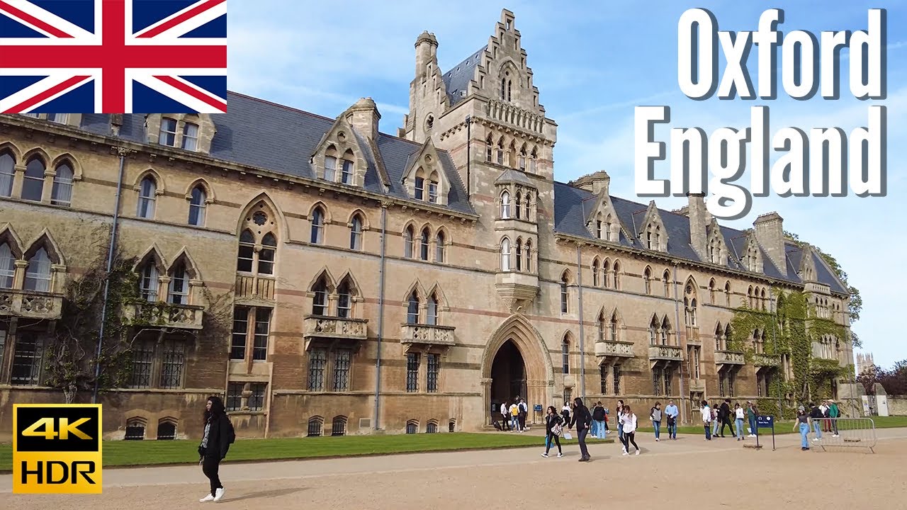 Oxford, England 🇬🇧 - City Center - 4K Walking Tour in 2022 - YouTube