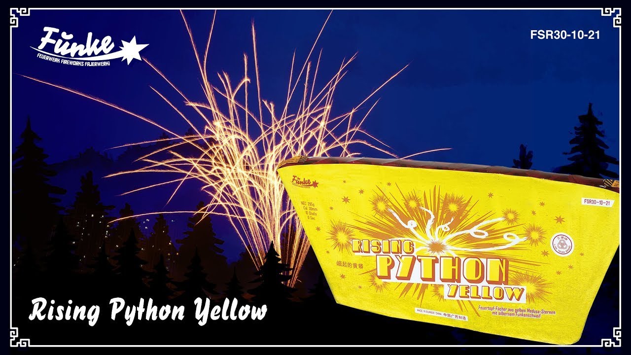 Funke Rising Python Yellow - YouTube