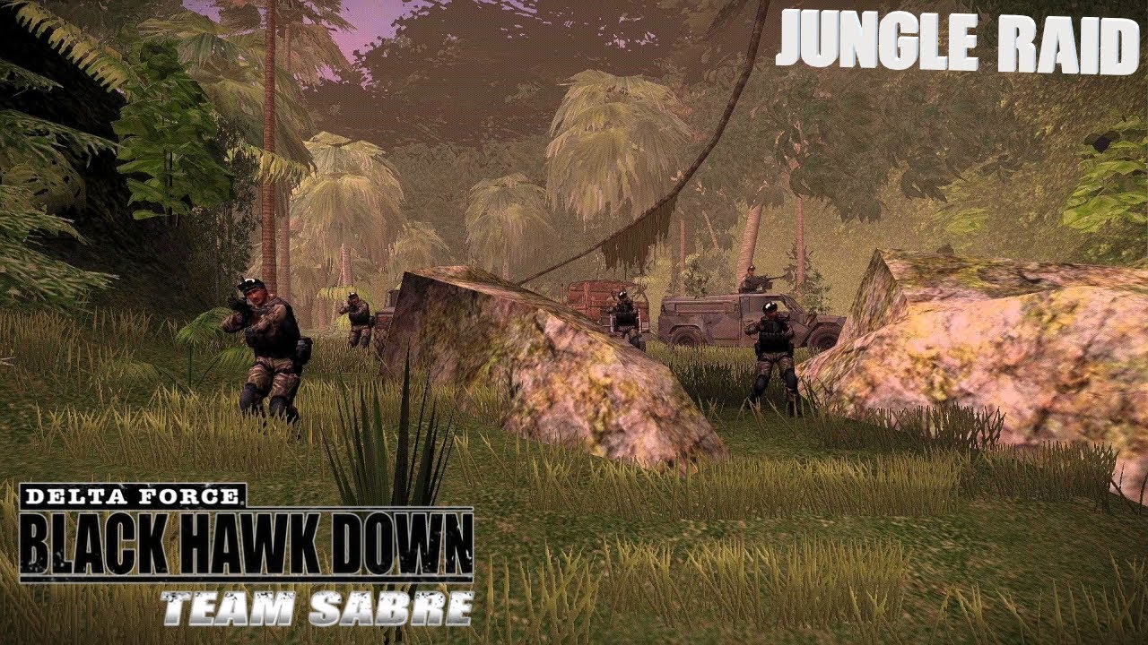 Jungle Raid | Delta Force: Black Hawk Down - Team Sabre - YouTube