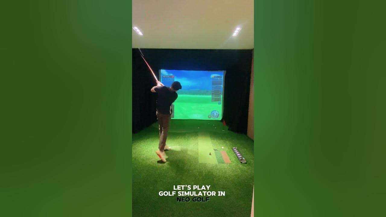 #shorts Rasakan Keseruan Bermain Golf Simulator Hits di Neo Golf ...