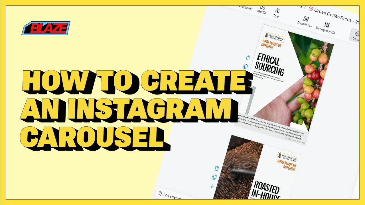 How to Create an Instagram Carousel - YouTube