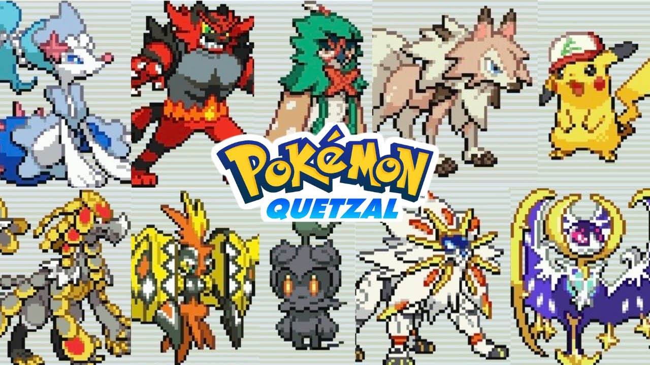 Pokémon Quetzal GBA - All Z-Moves! - YouTube