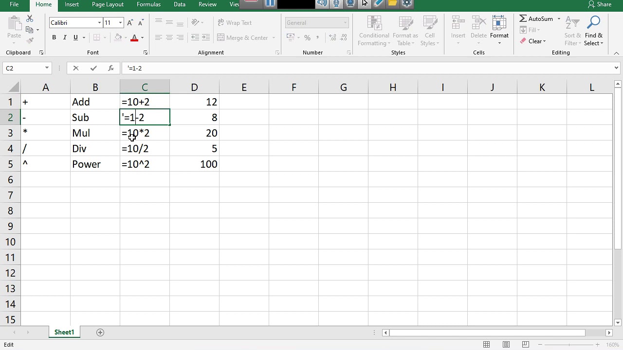 Excel part 2 english - YouTube