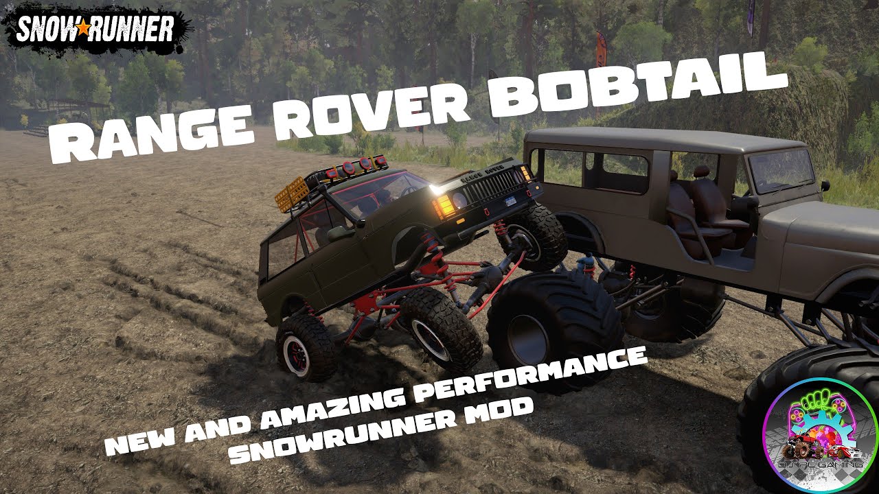 SnowRunner Range Rover Bobtail, my new mod - YouTube