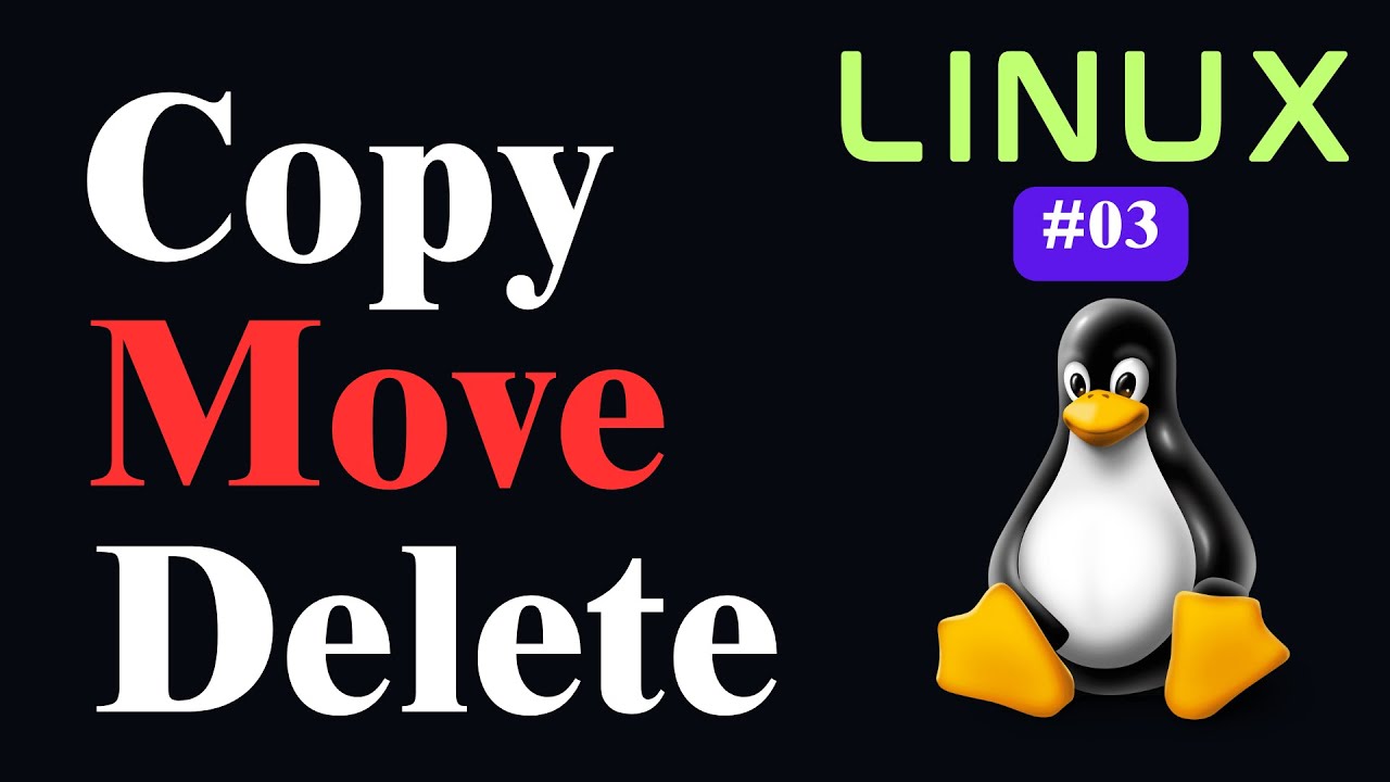 Linux Tutorial for Beginners #3 — Master cp, mv, rm and rmdir Commands ...