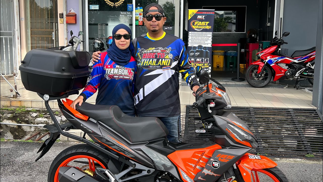 TEST BERDUA NAIK VF3i SEAT TOURING - YouTube