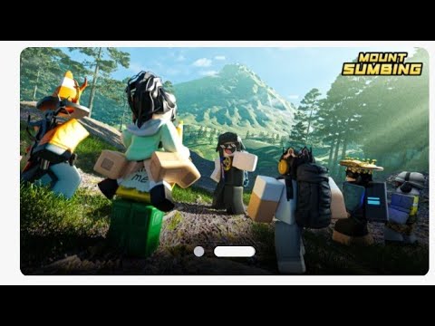 Roblox aku ingin menuju puncak sumbing - YouTube