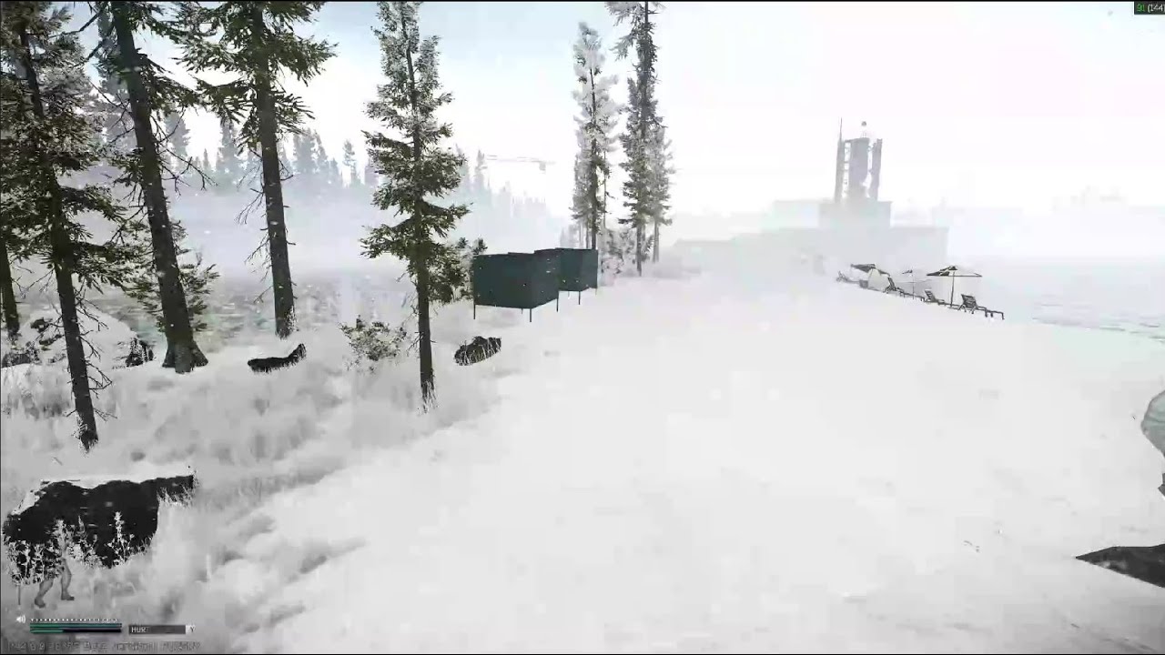 SNOW BLIZZARD in Tarkov - YouTube