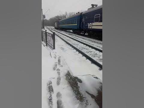 електровоз чс4-041 з пасажирським поїздом 770 з сполучення тернопіль ...