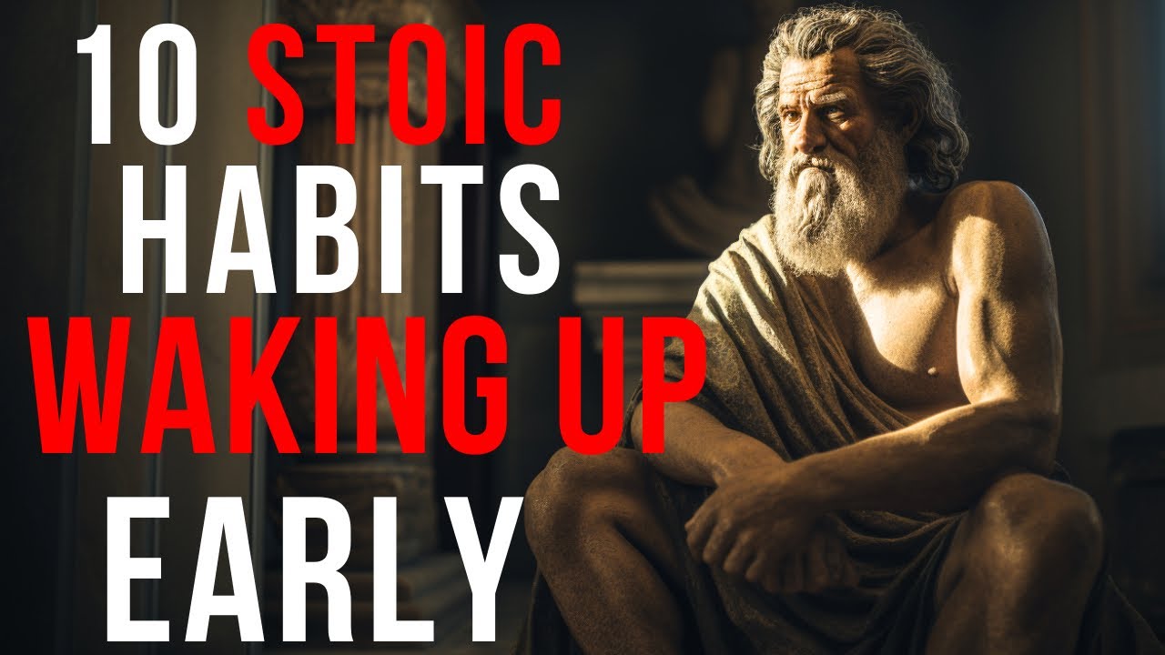 The 10 “Stoic” Habits Of Waking Up Early Every Day | Marcus Aurelius ...