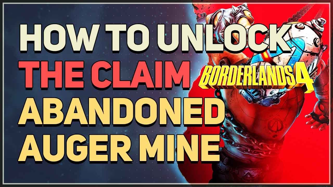 How to unlock The Claim Auger Mine Borderlands 4 - YouTube