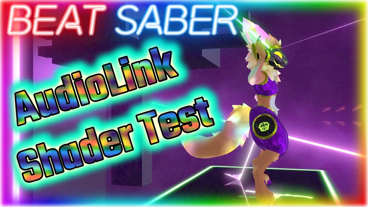 Poiyomi AudioLink Shader Test in Liv with Beatsaber, Teminite - Spider ...
