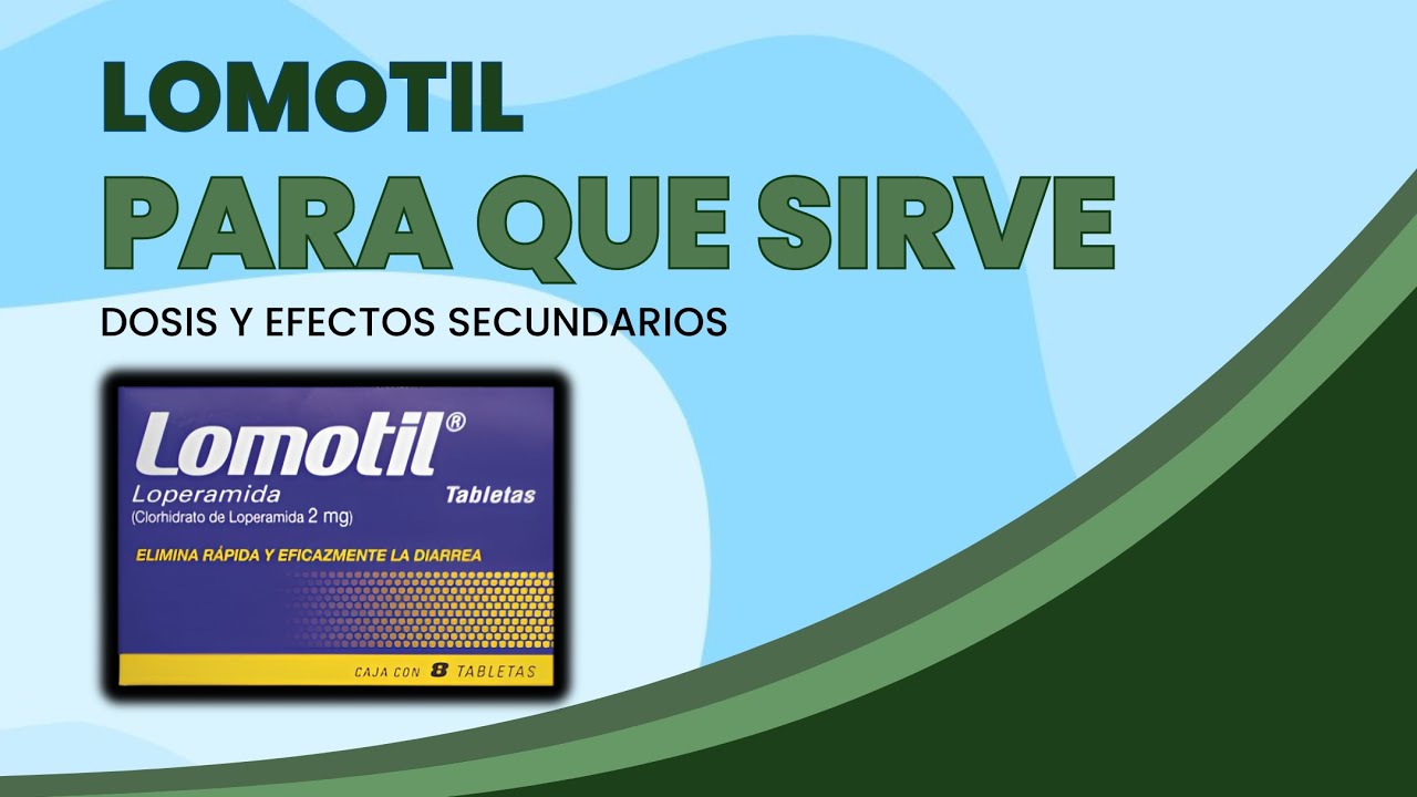 LOMOTIL💊: ¿Cómo funciona para la Diarrea? Usos y Beneficios | MÁS ...