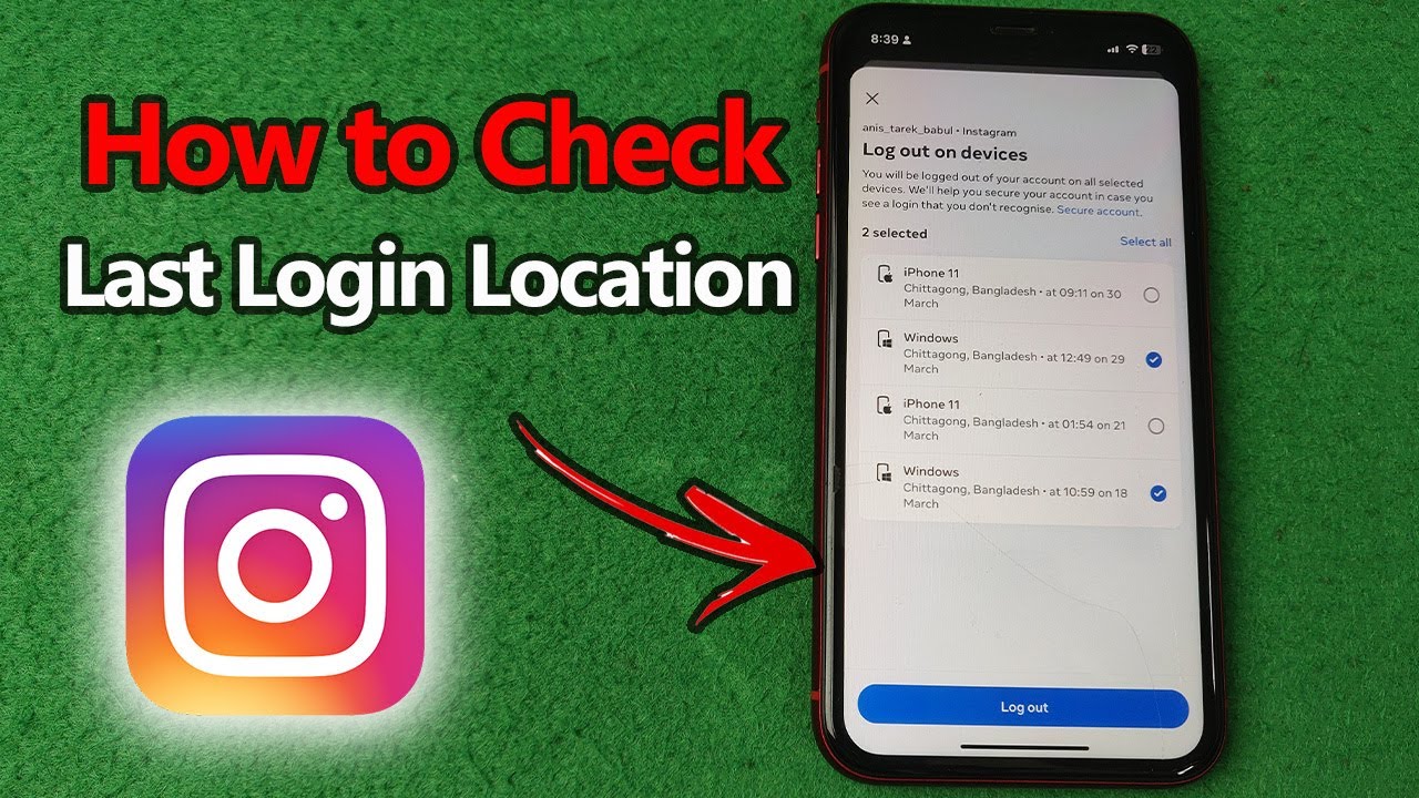 How to Check Last Login Location on Instagram | Full Guide - YouTube