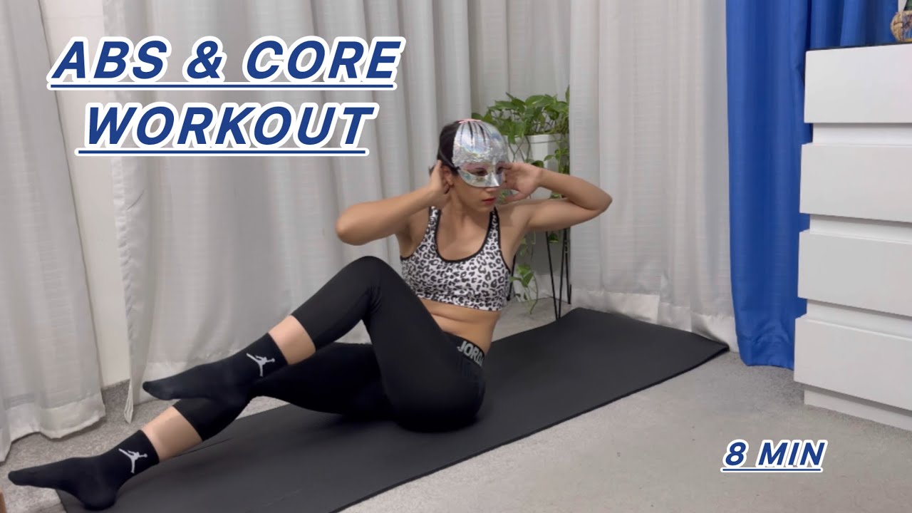 8 Minute Abs and Core Workout - YouTube