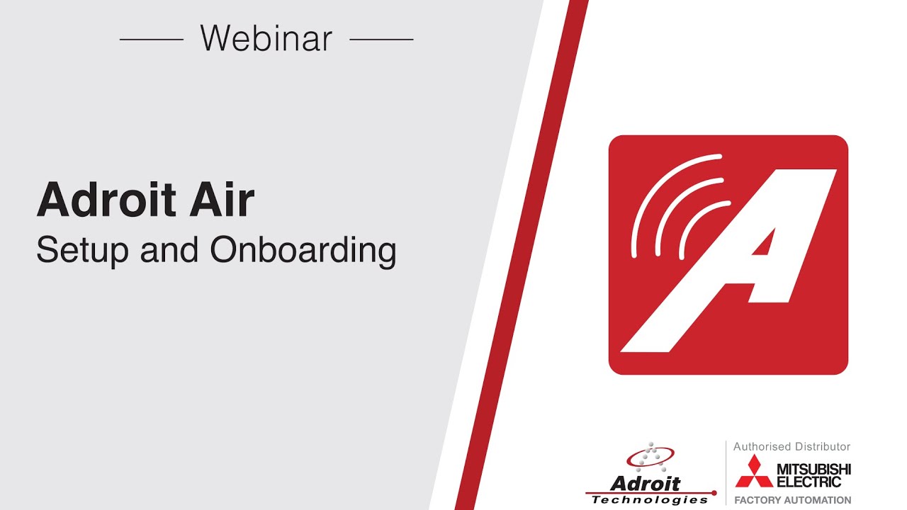 Adroit Air: Onboarding users and basic message configuration - YouTube