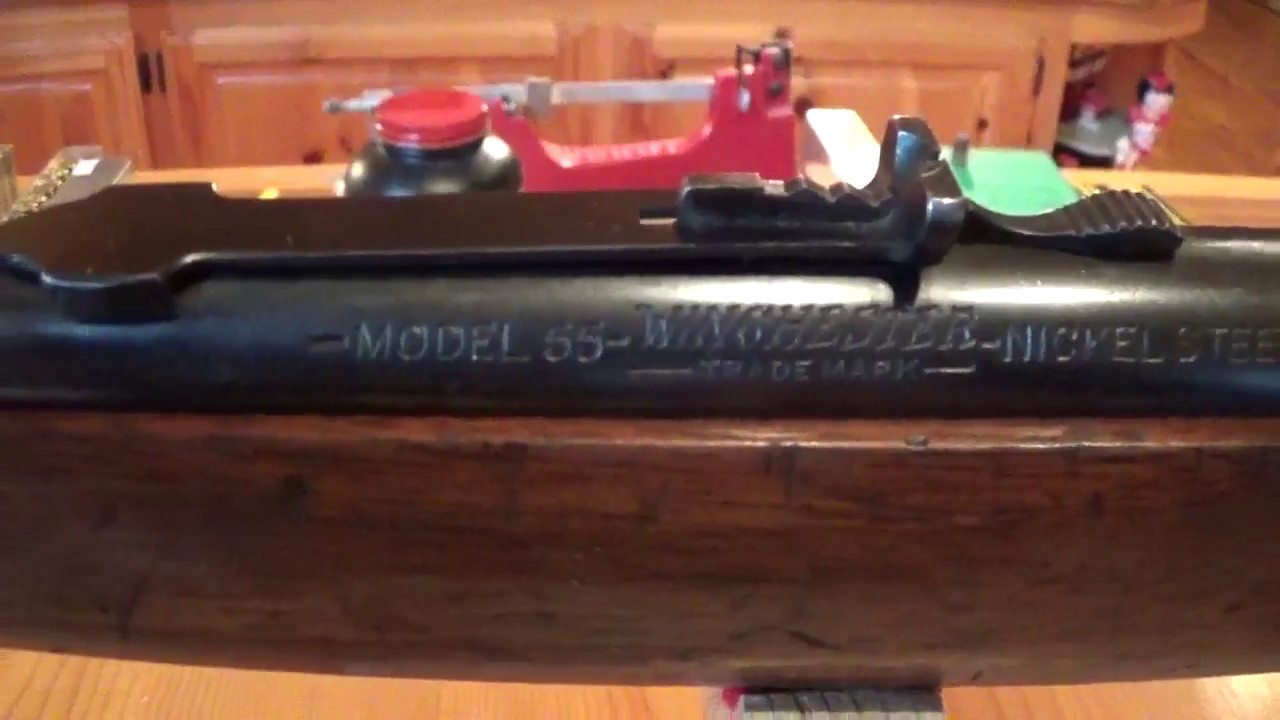 Winchester Model 55 Up Close Plus The Rifle Man 05-01-2018 - YouTube