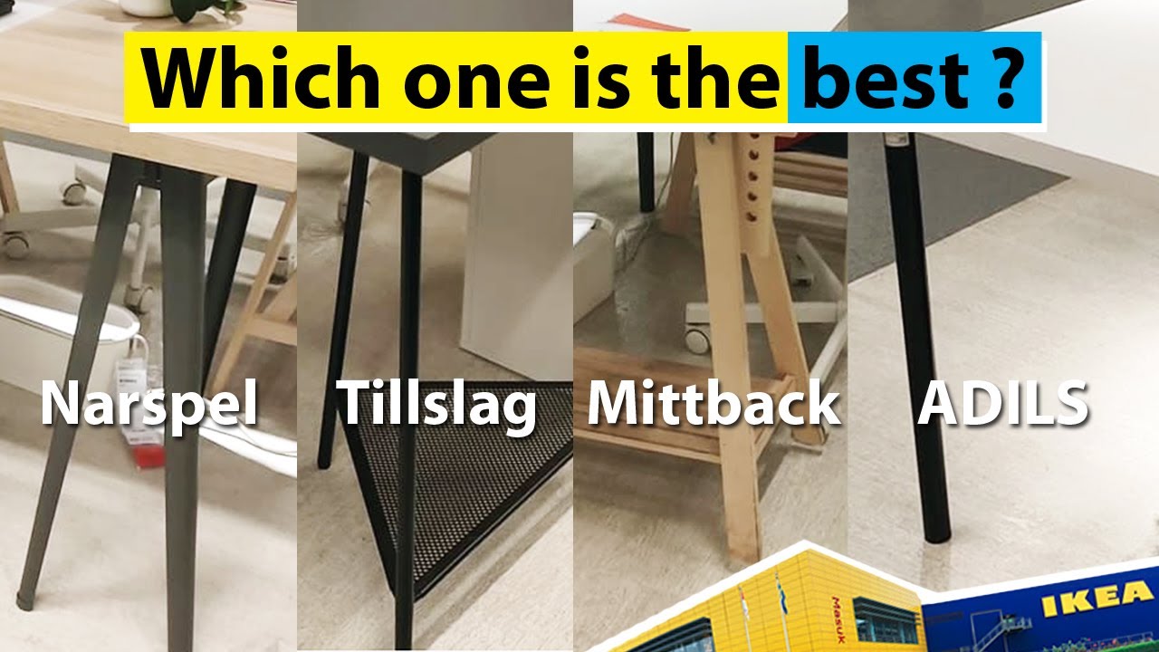 Which one is the best ? Ikea Adils vs Narspel vs Mittback vs Tillslag ...