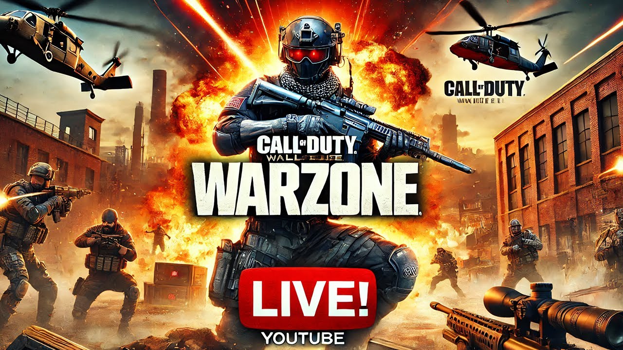 🔴 WARZONE LIVEE - CALL OF DUTY!! | Intense Warzone Action Live! - YouTube