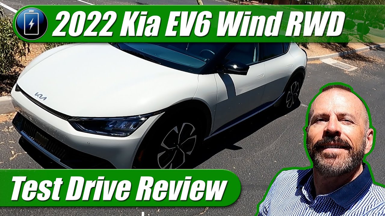 2022 Kia EV6 Wind RWD: Test Drive Review - YouTube