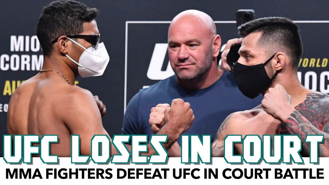 MMA Fighters Defeat UFC In Court Battle - YouTube