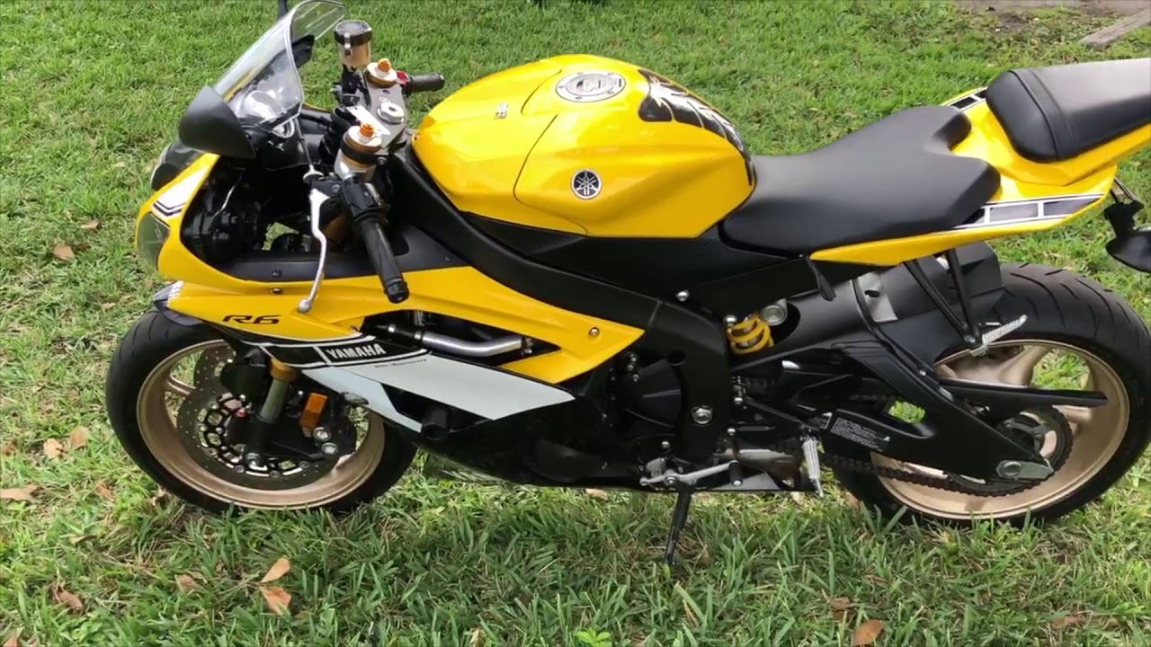 2016 YAMAHA YZFR R6 60TH ANNIVERSARY - YouTube